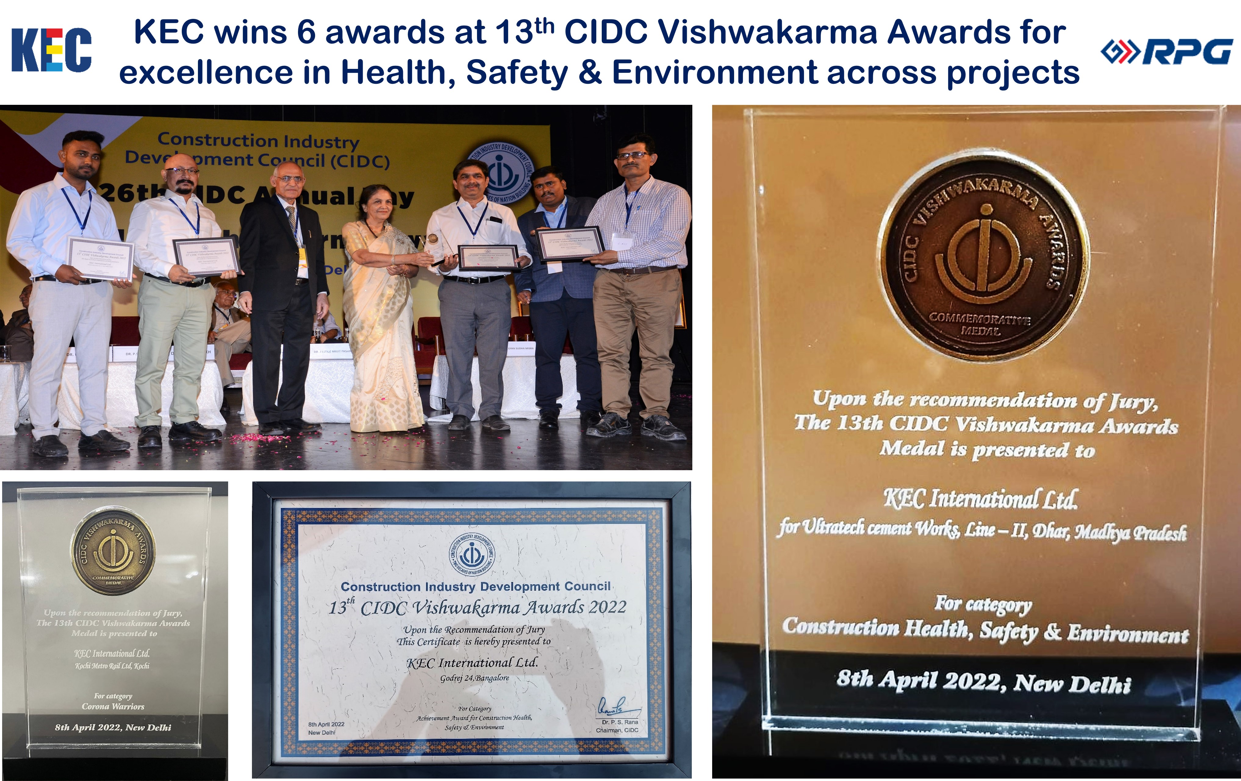 Awards & Recognition - KEC International