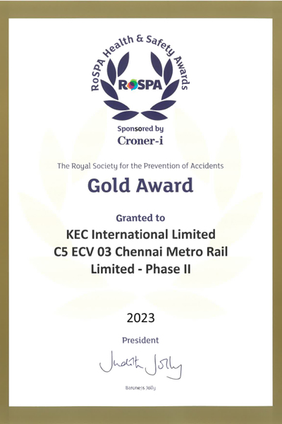 Achievements & Awards - KEC International